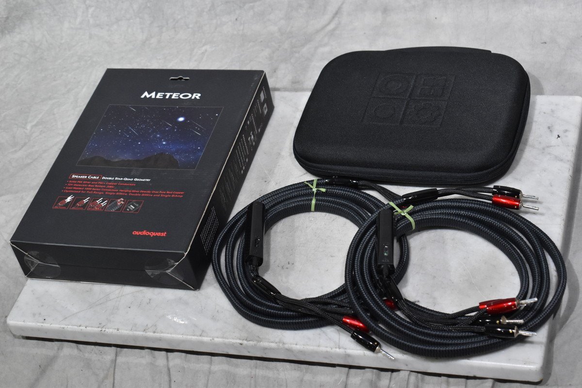 【C】audioquest Meteor スピーカーケーブル ペア オーディオクエスト 3054255【送料無料!!】 /【Buyee ...