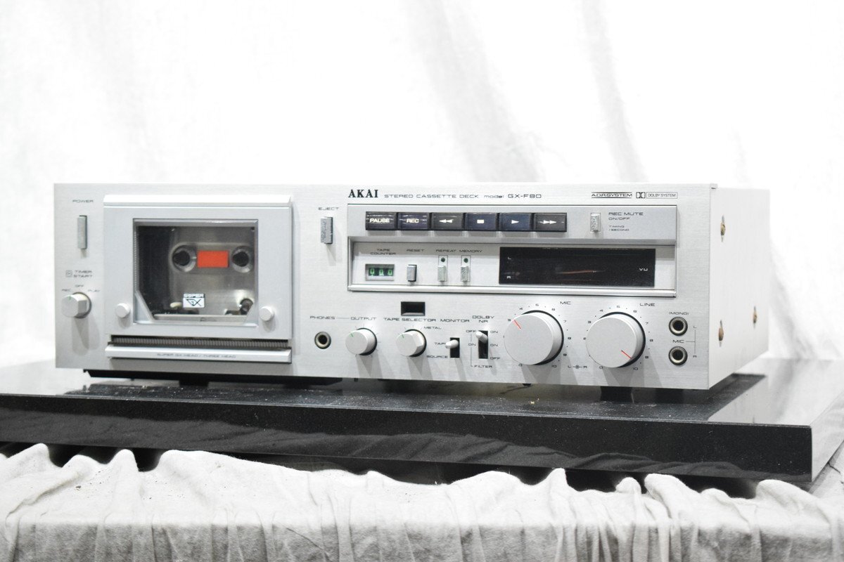 【J】AKAI GX-F80 カセットデッキ アカイ 3059144 /【Buyee】 Buyee - Japanese Proxy Service | Buy from Japan!