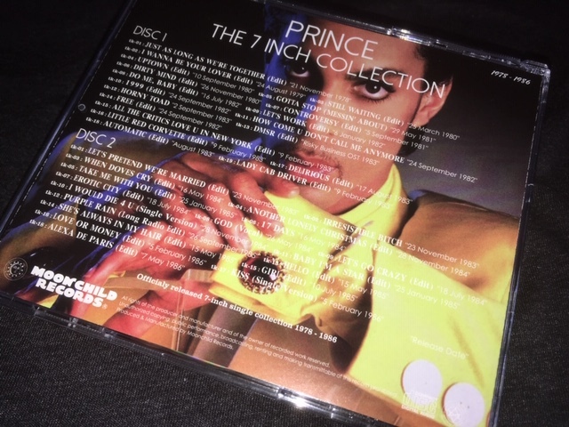 Prince - The 7 Inch Collection 1978 - 1986 : Moon Child プレス2CD /【Buyee ...