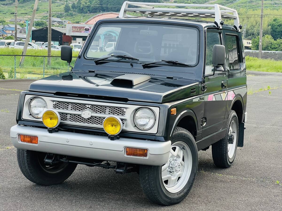 H5年E-JA11 ジムニーバン HCインタークーラーターボパートタイム4WD高 低二段切替式 車検9年5月 パワステ付き走行距離119000キロ /【Buyee】 Buyee ...