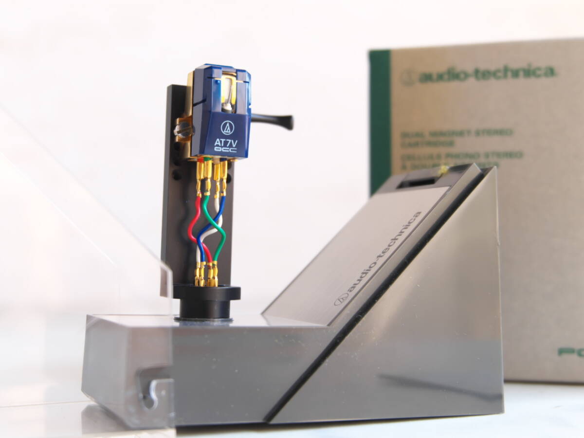 audio-technica AT7V 元箱有 VM型カートリッジ VMカートリッジ PCOCCコイル採用 オーディオテクニカ AT-7V ...