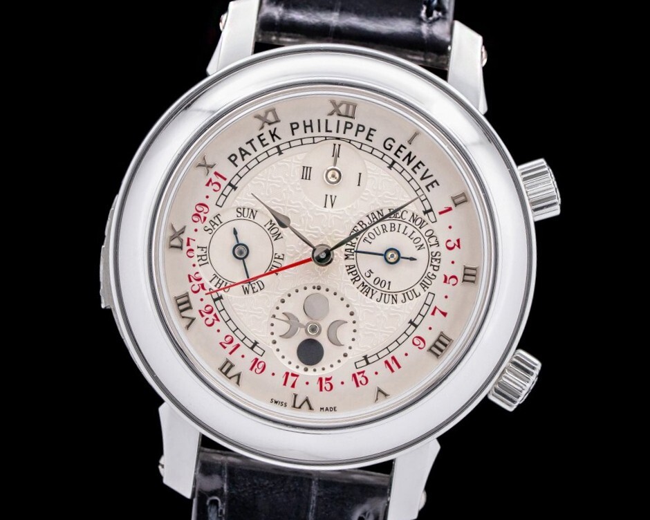 ★PATEK-PHILIPPE★パテックフィリップ スイス 5002P-001 スカイムーントゥールビヨン プラチナ最高級腕時計！！入手困難 ...
