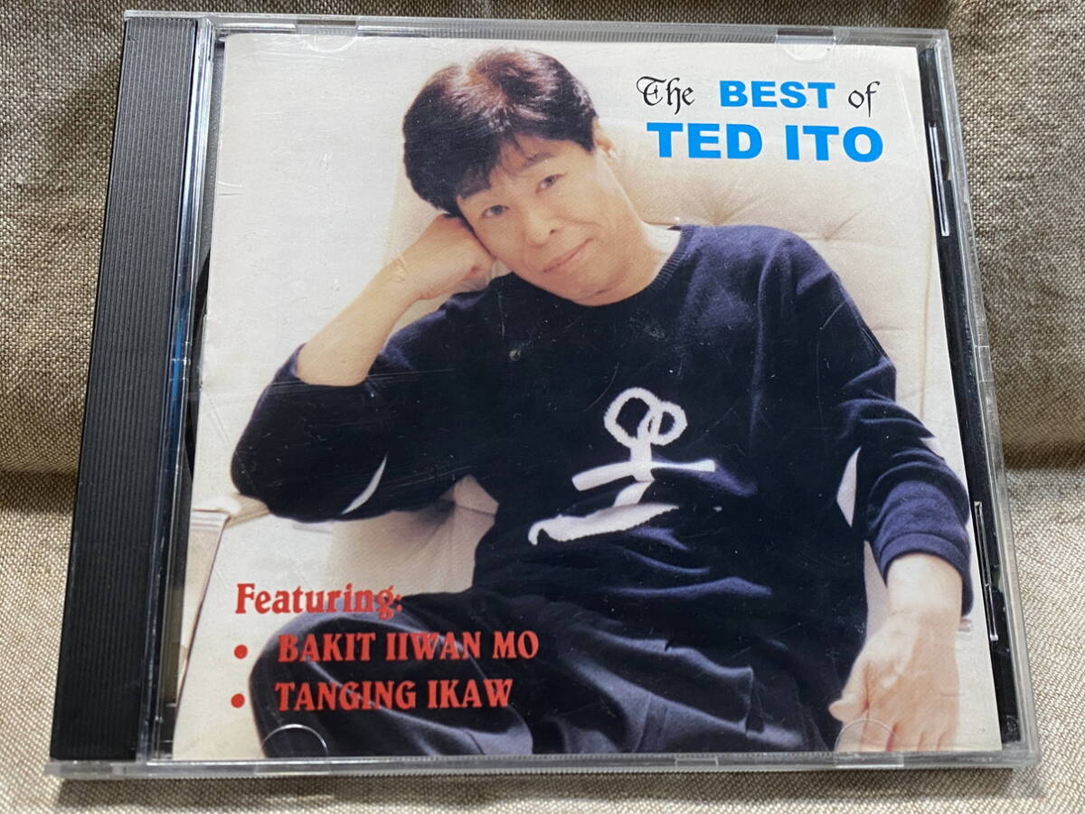 THE BEST OF TED ITO フィリピン 直筆サイン入り J-POPカバーアルバム 徳永英明 郷ひろみ X Japan 中西圭三 ...