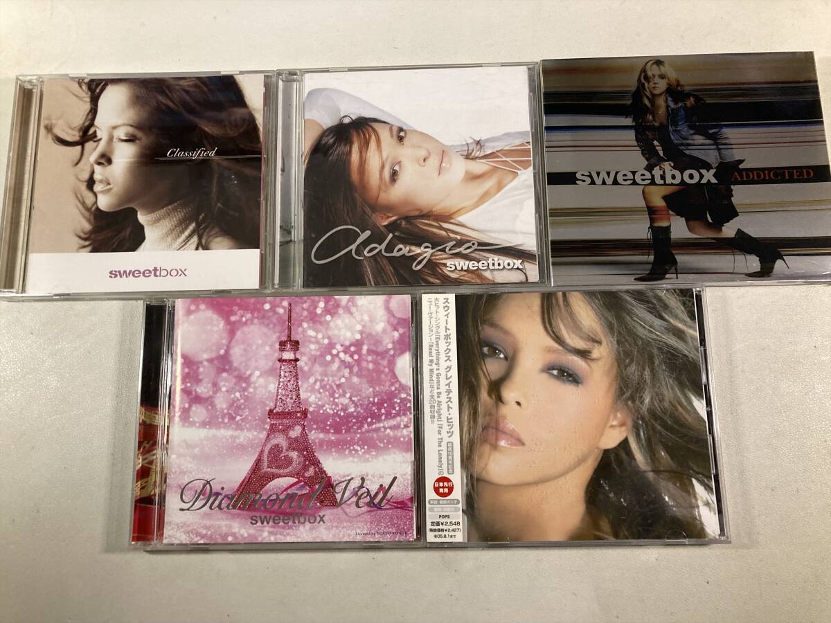 【W9993】スウィートボックス CD アルバム 国内盤 5枚セット Sweetbox Classified Adagio Addicted ...