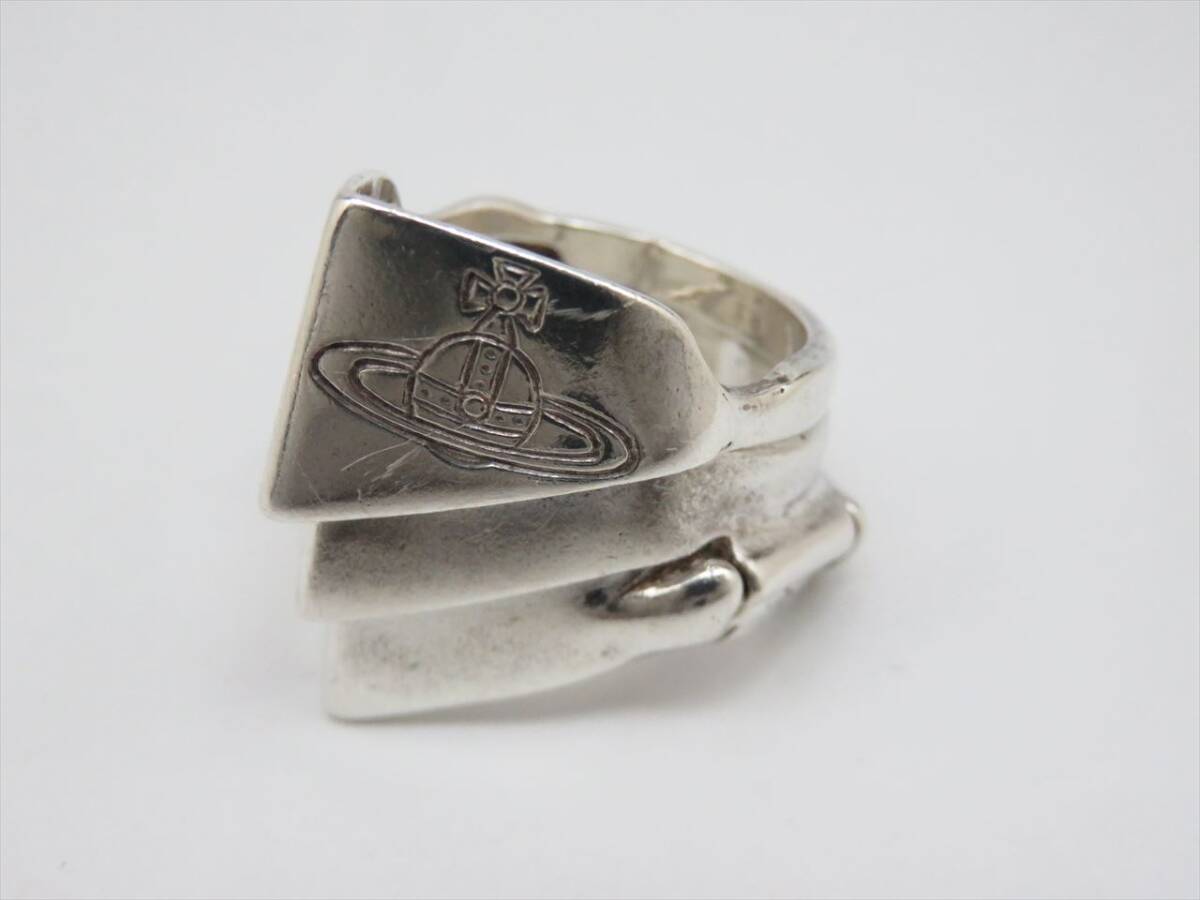 Vivinee Westwood ヴィヴィアンウエストウッド ナックルダスター オーブデザイン 925刻印 JSB刻印 シルバー サイズ:L ...