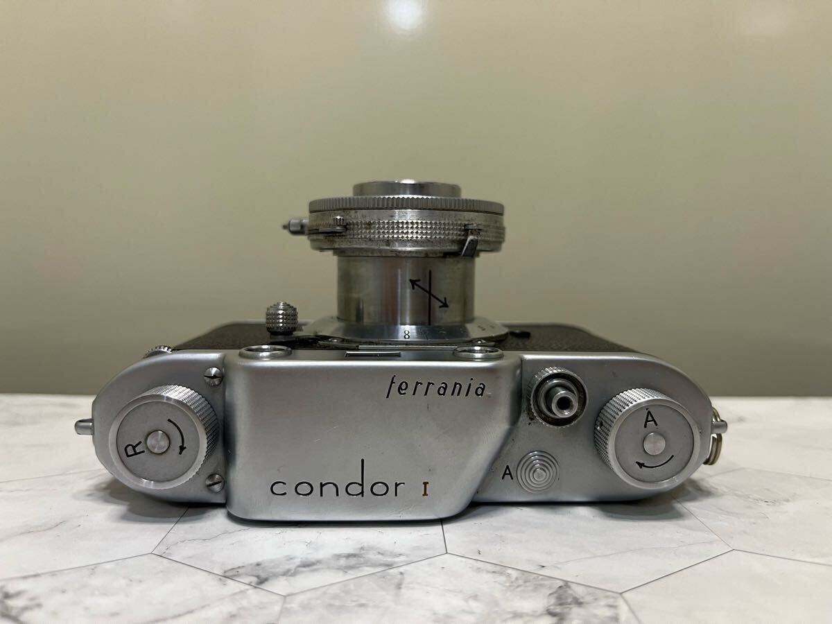 Ferrania Condor I / Officine Galileo Eliog 5cm f/3.5 ITALY レンジファインダー フィルムカメラ フェッラニア イタリア製 ボディ 希少 ...