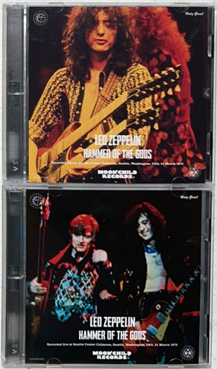 4CDセット！LED ZEPPELIN / レッド・ツェッペリン / HAMMER OF THE GODS / Seattle, 21 ...