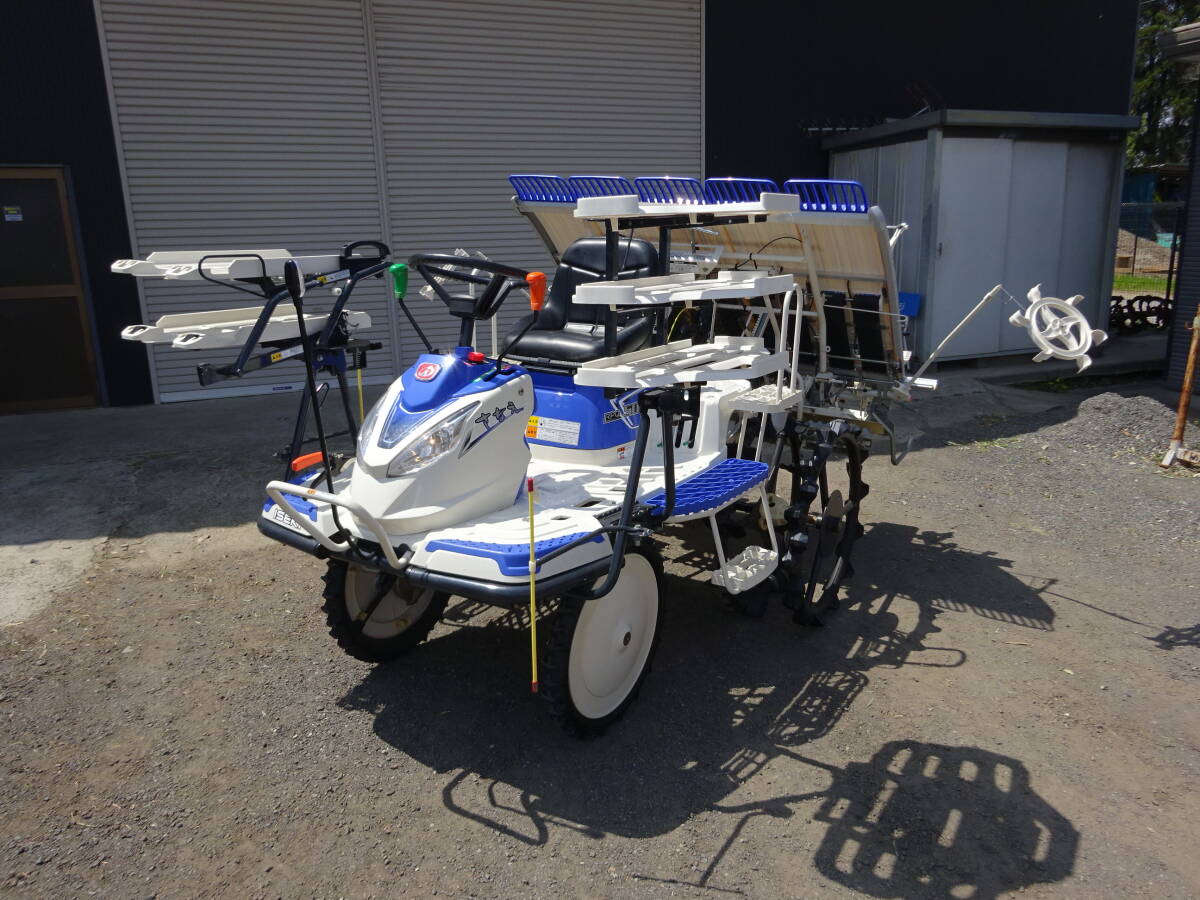 田植機 イセキ RPQ50-DGL 5条植え 美品 整備済み 千葉県 まくら地ローター 成田市 ダブル車輪 税込 田んぼ 田植 ガソリン /【Buyee】