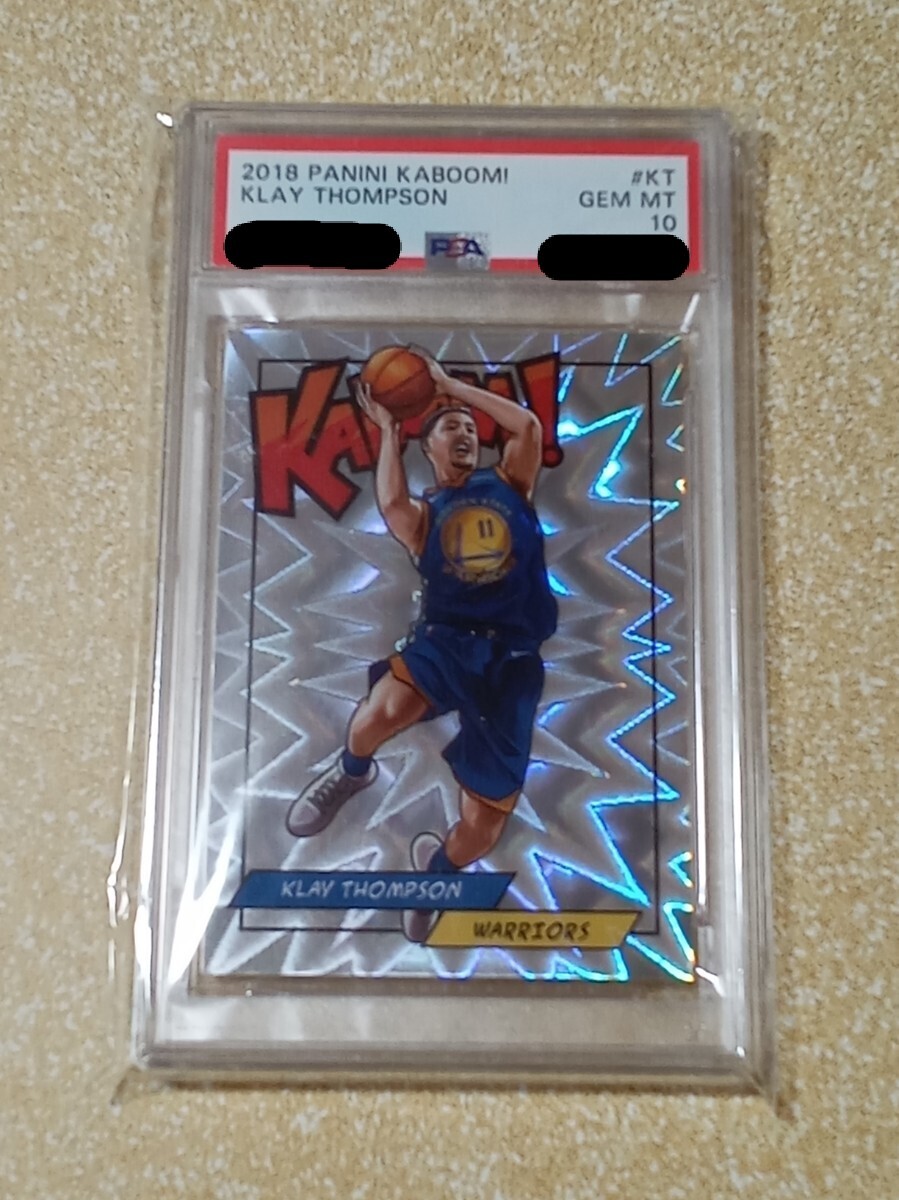 2018 panini KABOOM klay thompson card 鑑定 PSA10 gem mt warriors /【Buyee ...
