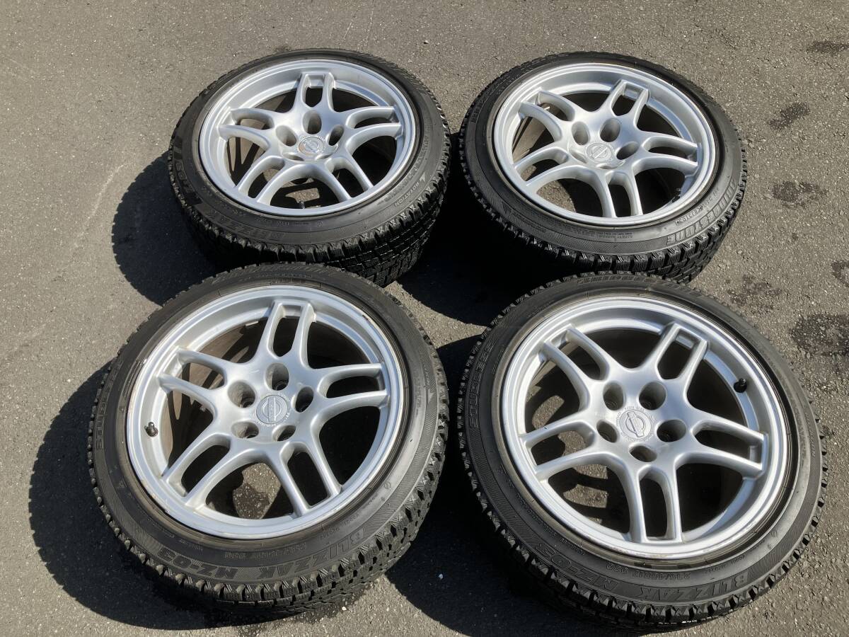 日産 純正 スカイライン GT-R BCNR33 アルミ ホイール4本 17×9JJ ＋30 5H- PCD 114.3 /【Buyee】 Buyee - Japanese Proxy ...