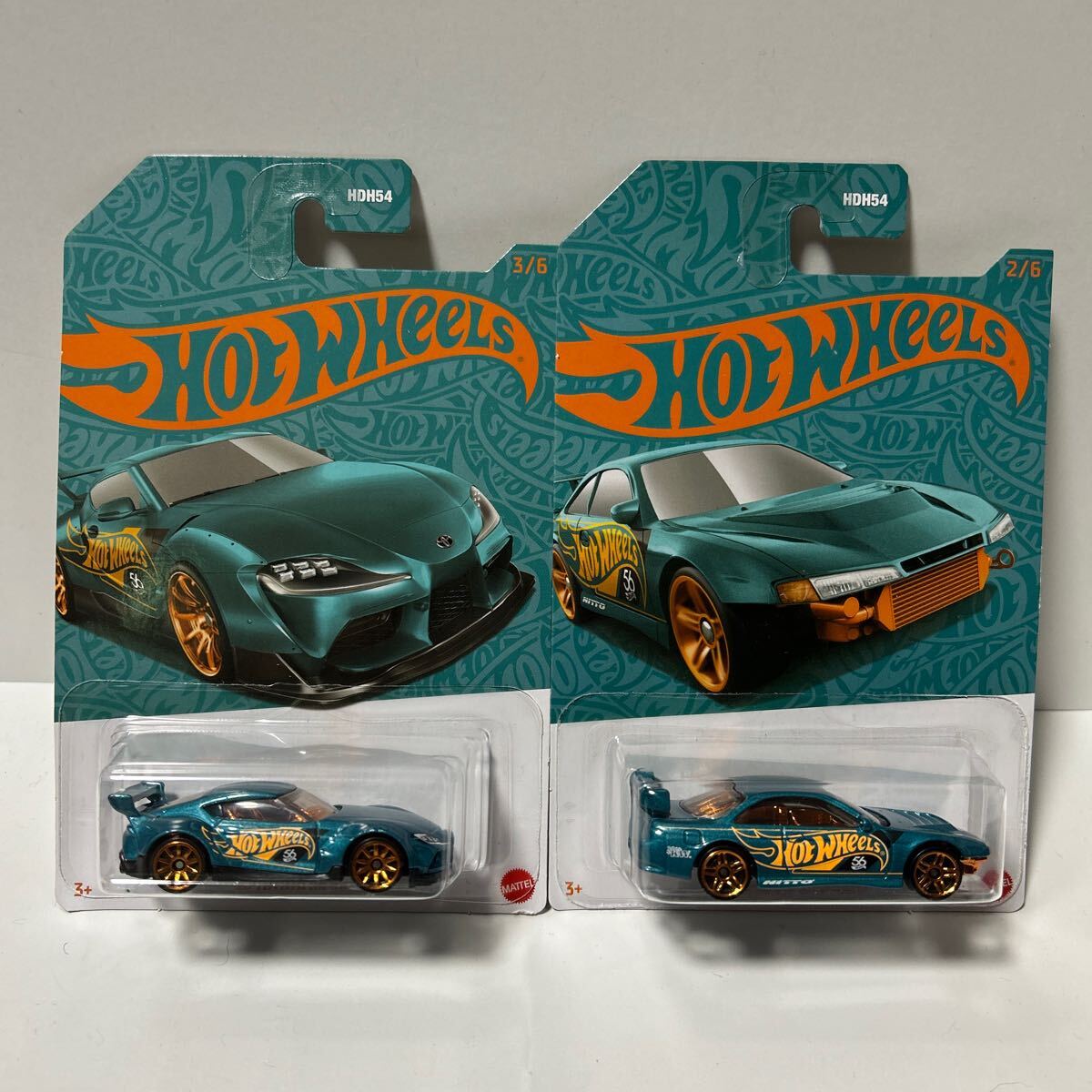 ホットウィール ヤマダ電機限定 '20 TOYOTA GR SUPRA ＆ NISSAN SILVIA[S14]DRIFT 2種 ...