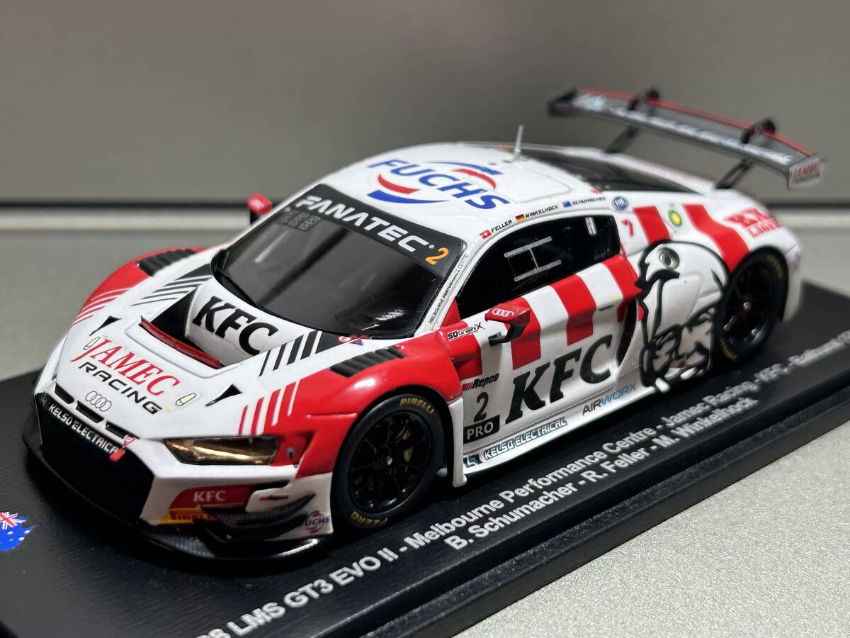 1/43 HDM特注モデル 200限定 Audi R8 LMS GT3 Bathurst 12 Hour2024 Jamec Racing ...