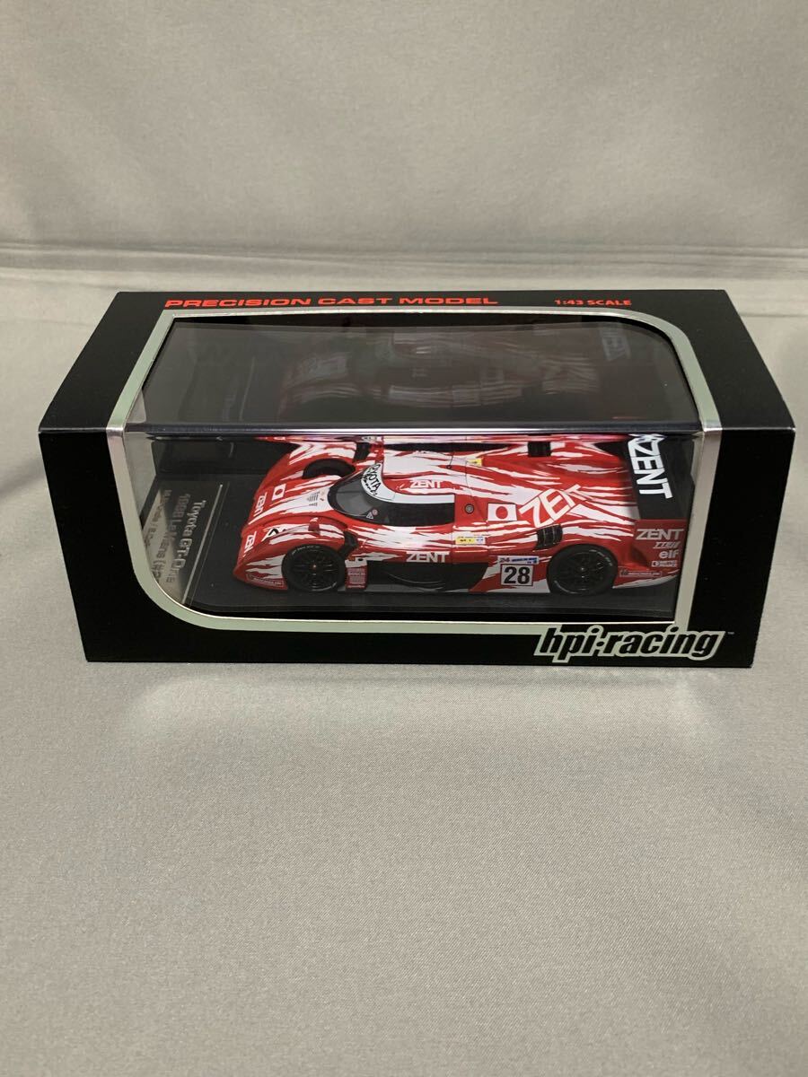 HPI 1/43 トヨタ GT-One TS020 ル・マン 1998 LeMans No.28 #28 8142 /【Buyee ...