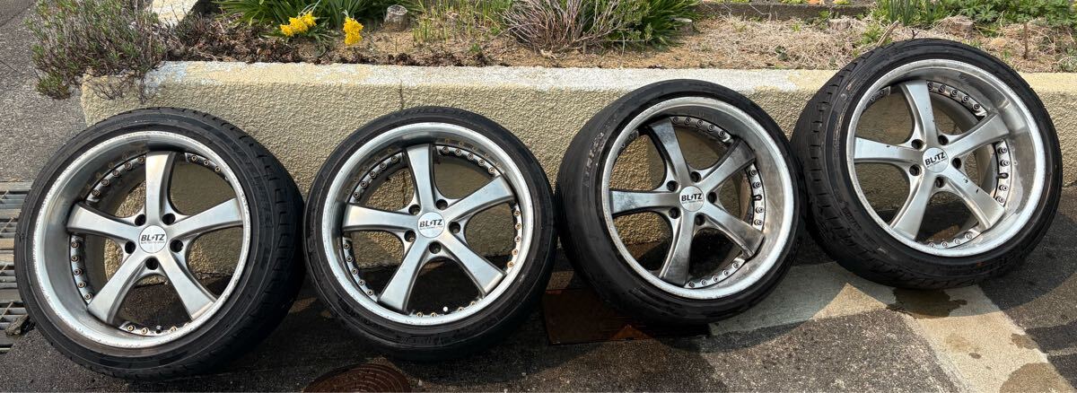BLITZ TECHNO SPEED Z2 18インチ 9.5J +38 4本 ホイール ブリッツ /【Buyee】 Buyee ...