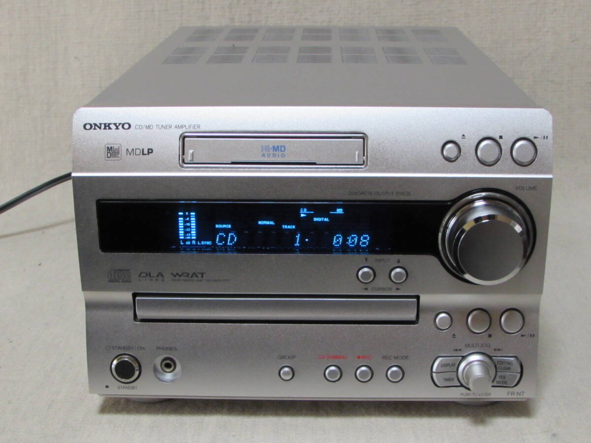 ONKYO CD/MDコンポ FR-N7 本体のみ MD難あり /【Buyee】 Buyee - Japanese Proxy Service | Buy from Japan!