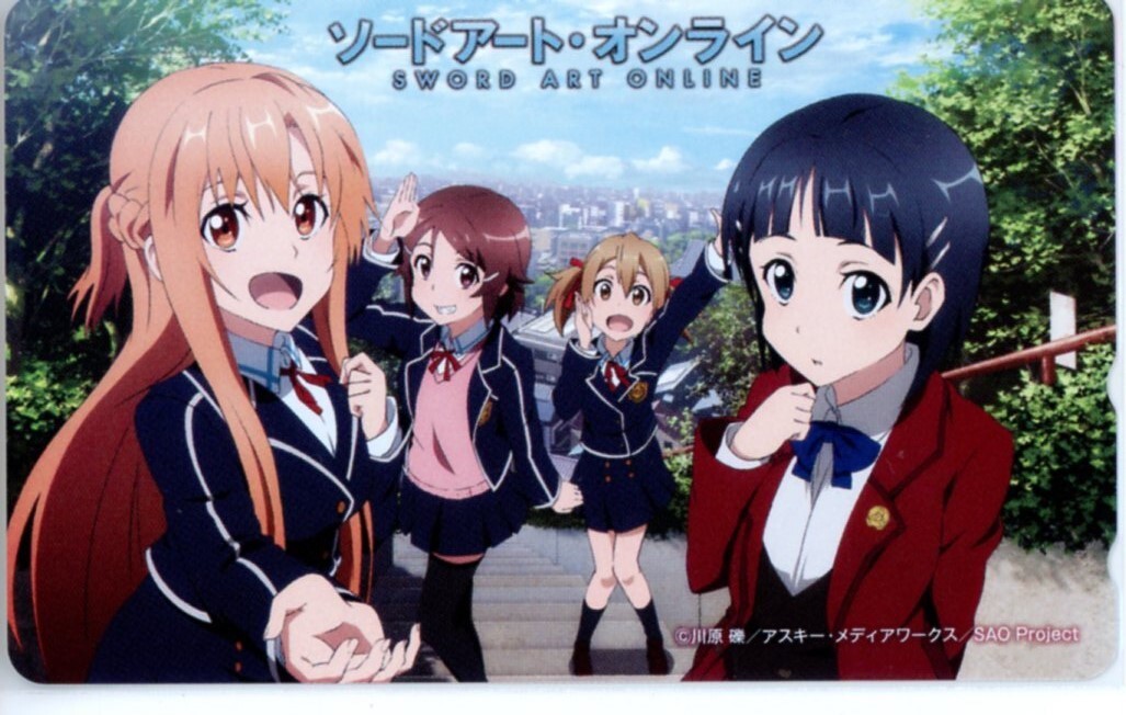 [E53/2]ソードアート・オンライン テレカ/アスナ/桐ヶ谷直葉 /【Buyee】 Buyee - Japanese Proxy Service | Buy from Japan!