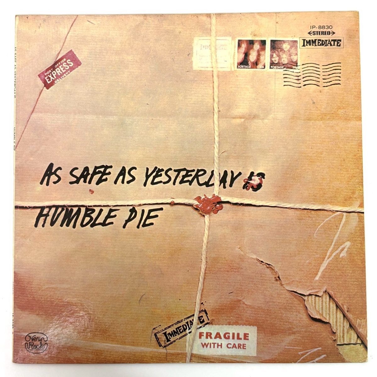 R430-13【赤盤 LP】As Safe As Yesterday Is ハンブル・パイ Humble Pie IP-8830 国内盤 ...