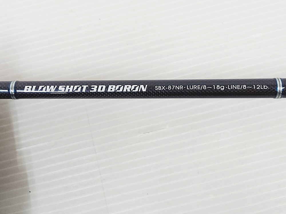 S61-849 SMITH BLOW SHOT 3D BORON SBX-87NR DAIWA BLACKLABEL ＋6101MFB 他 ロッド 竿 バス トラウト 計3本セット まとめ ...