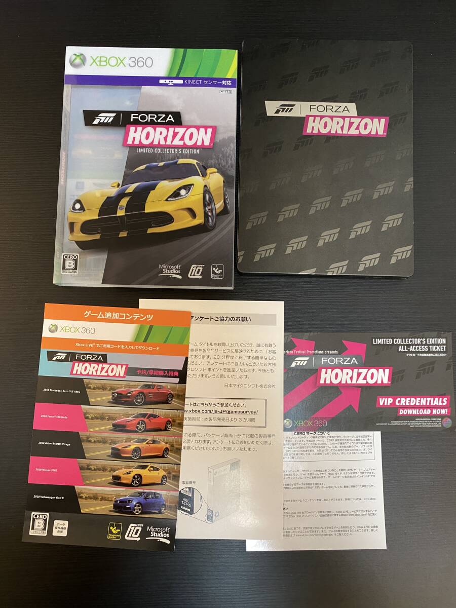 送料無料 Xbox360★フォルツァ ホライゾン リミテッドコレクターズエディション 限定版★used☆Forza Horizon FH☆import Japan /【Buyee】 Buyee ...