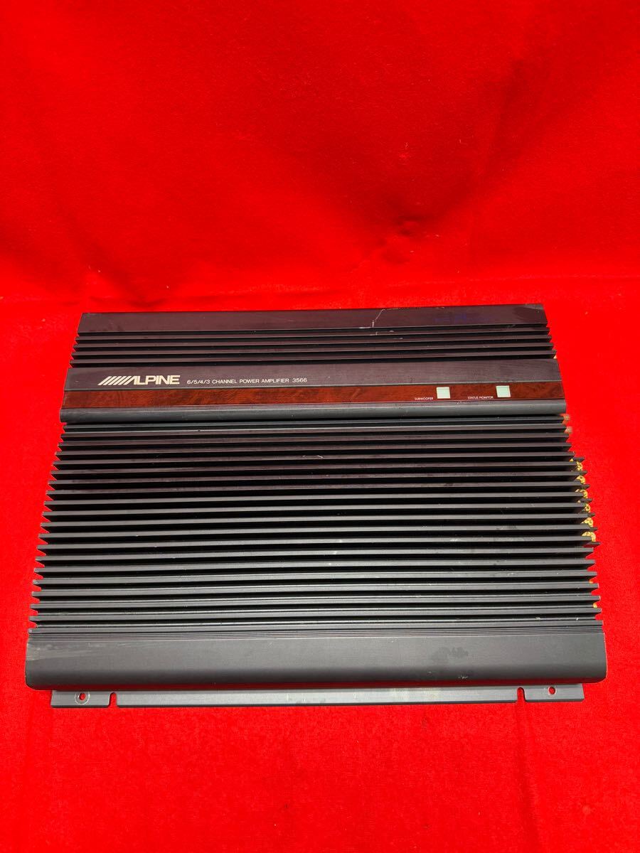 ALPINE アルパイン 3566 高級パワーアンプ 6/5/4/3channel /【Buyee】 Buyee - Japanese Proxy Service | Buy from Japan!