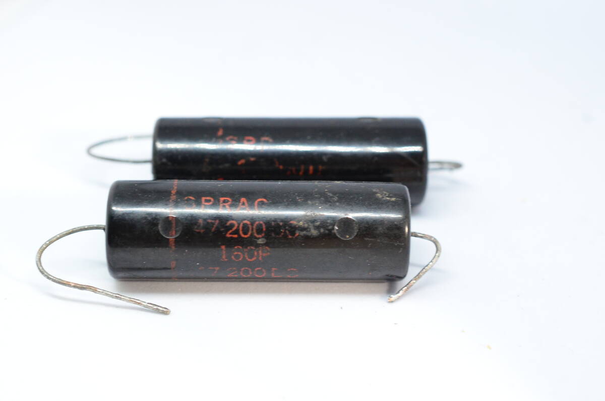 Sprague Black Beauty 0.47μF 200v コンデンサ 中古 2個セット /【Buyee】 Buyee ...