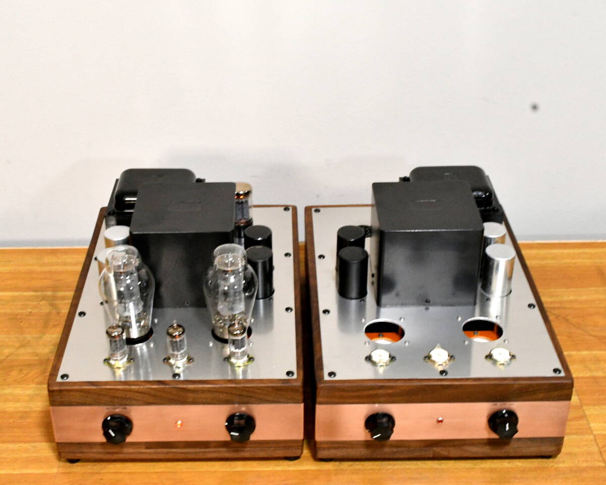 AUDIO NOTE KONDO GAKUOH I レプリカ 300Bプッシュプル真空管アンプ モノブロックx2台 HIRATA TANGO ...