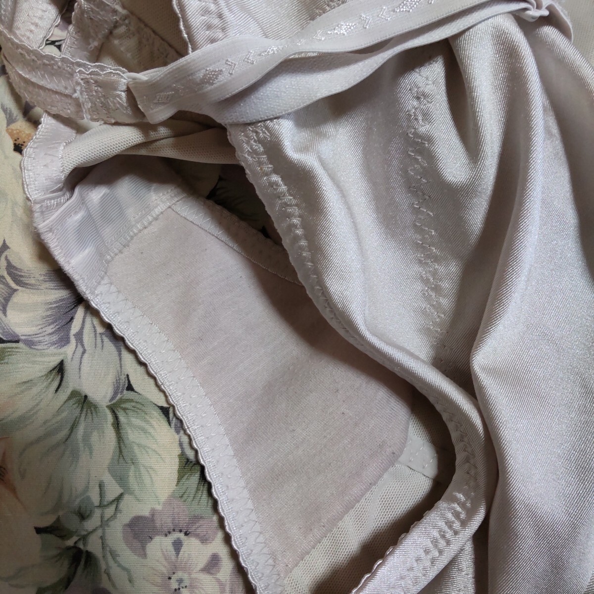 光沢モカ花レース ボディスーツ 補正下着 クロッチ開閉A85 LL /【Buyee】 Buyee - Japanese Proxy Service | Buy from Japan!