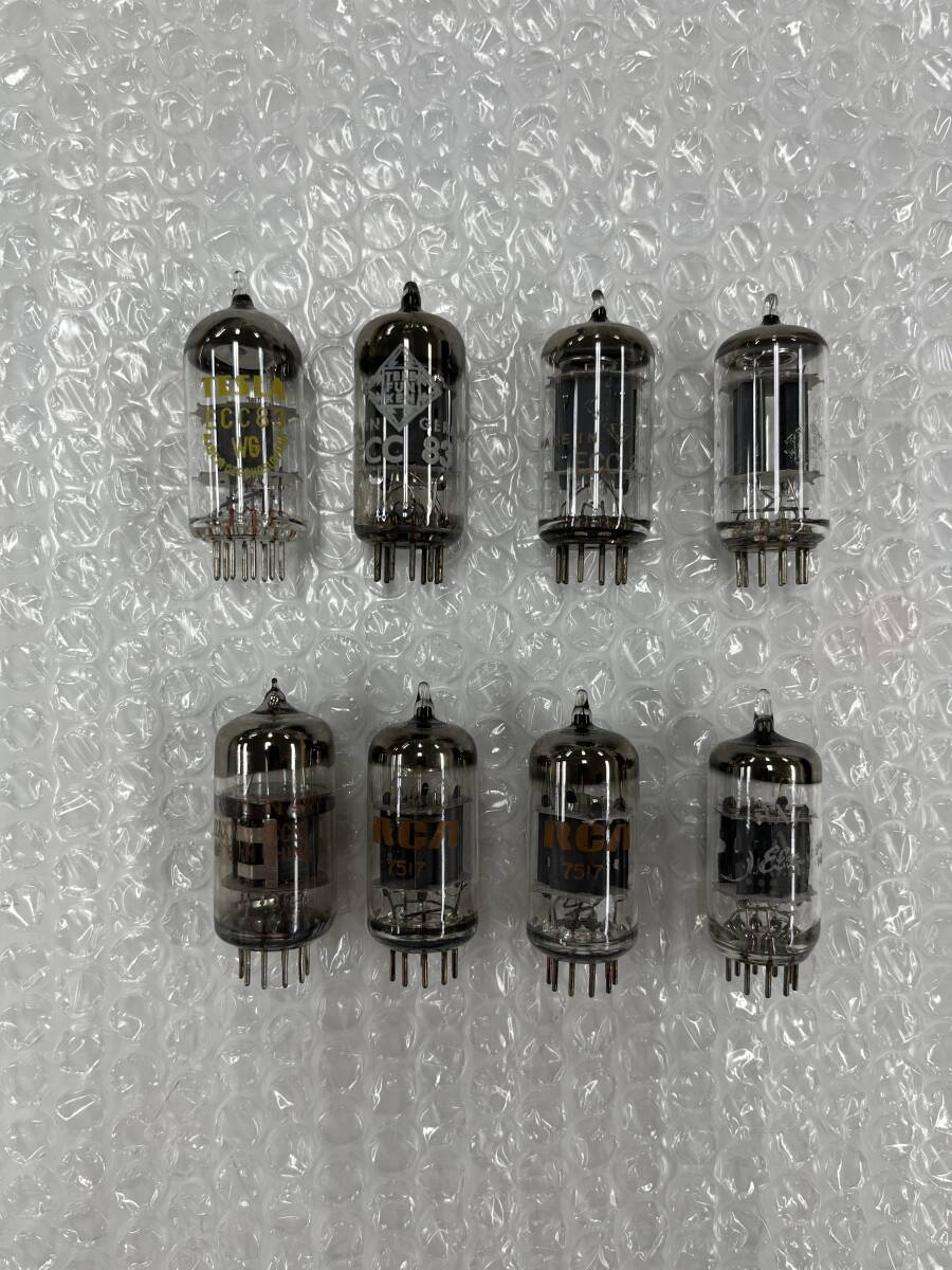 GE RCA TELEFUNKEN MARANTZ ECC83 12AX7 6CA7 EL34 12AU7A 12AX7A 真空管11本 ...