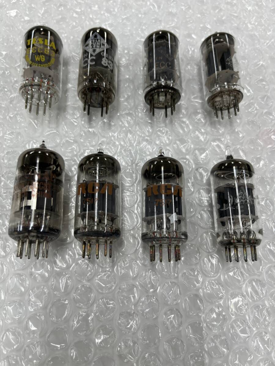 GE RCA TELEFUNKEN MARANTZ ECC83 12AX7 6CA7 EL34 12AU7A 12AX7A 真空管11本 ...