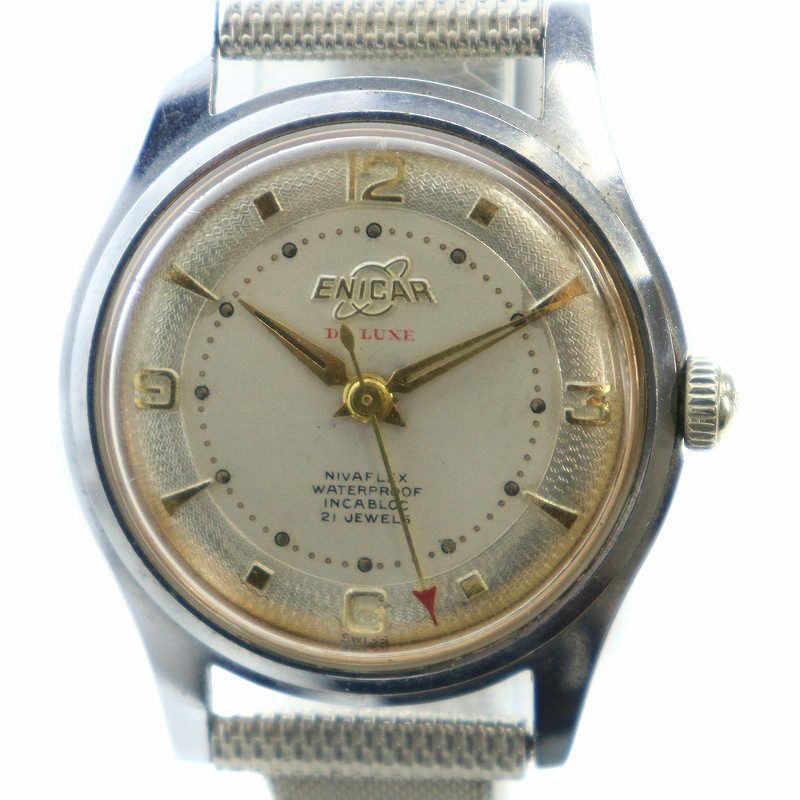 エニカ ENICAR デラックス インカブロック アンチマグネット 腕時計 ヴィンテージ アンティーク ウォッチ 手巻き ラウンド 21石 /【Buyee】 Buyee - Japanese ...