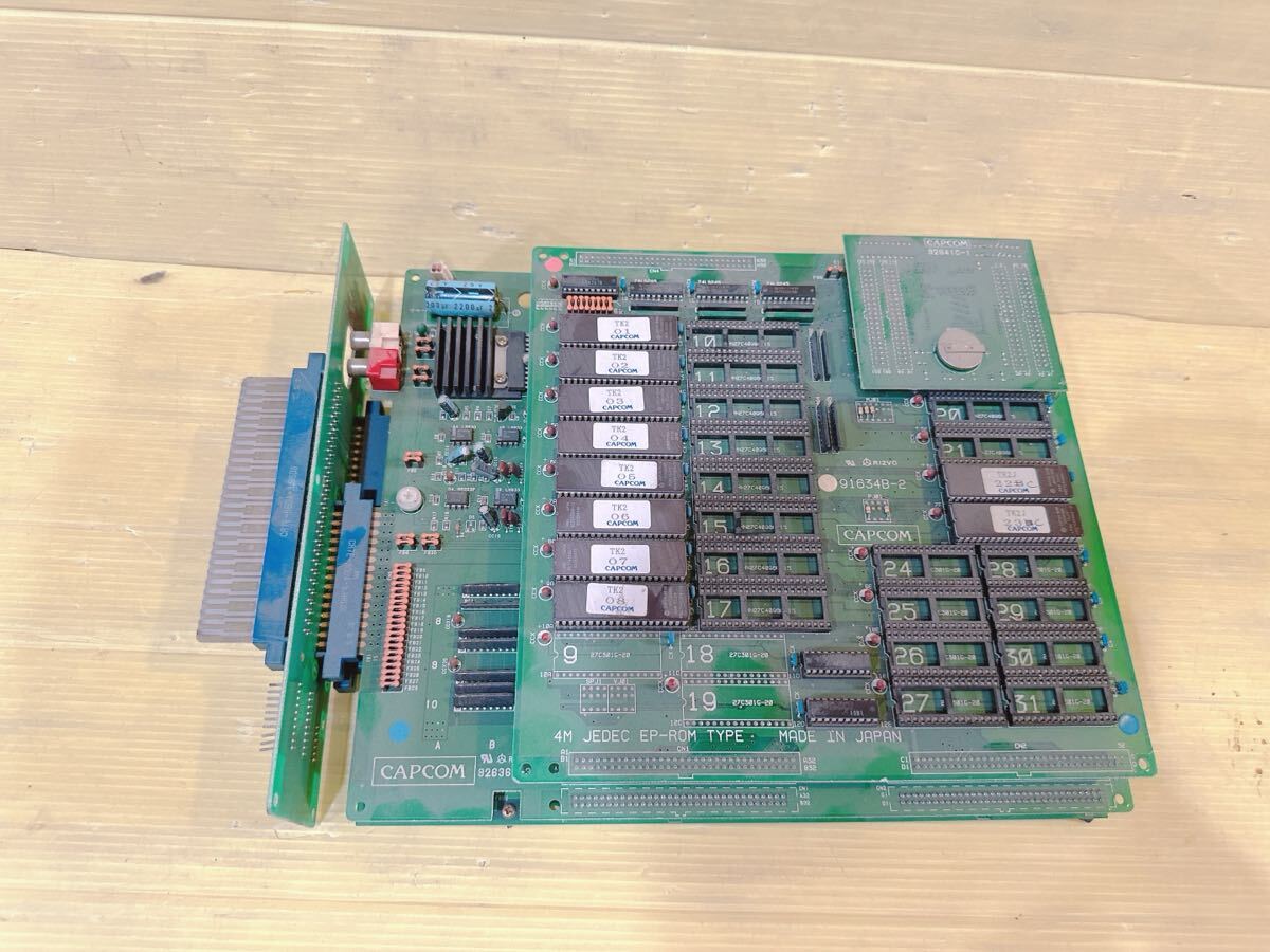 カプコン CPシステム 不明基板 TK2 アーケード ゲーム 筐体パーツ JAMMA CAPCOM CP1 /【Buyee】
