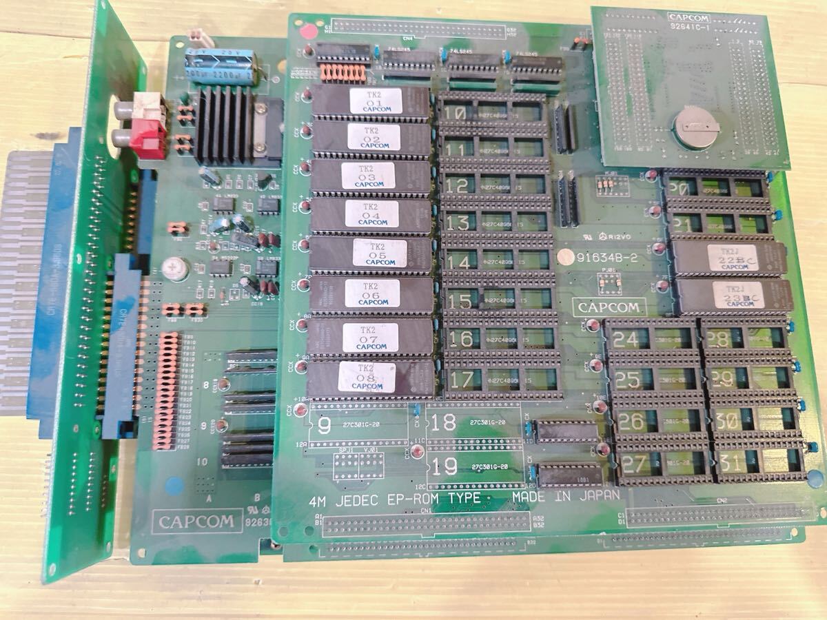 カプコン CPシステム 不明基板 TK2 アーケード ゲーム 筐体パーツ JAMMA CAPCOM CP1 /【Buyee】 Buyee ...