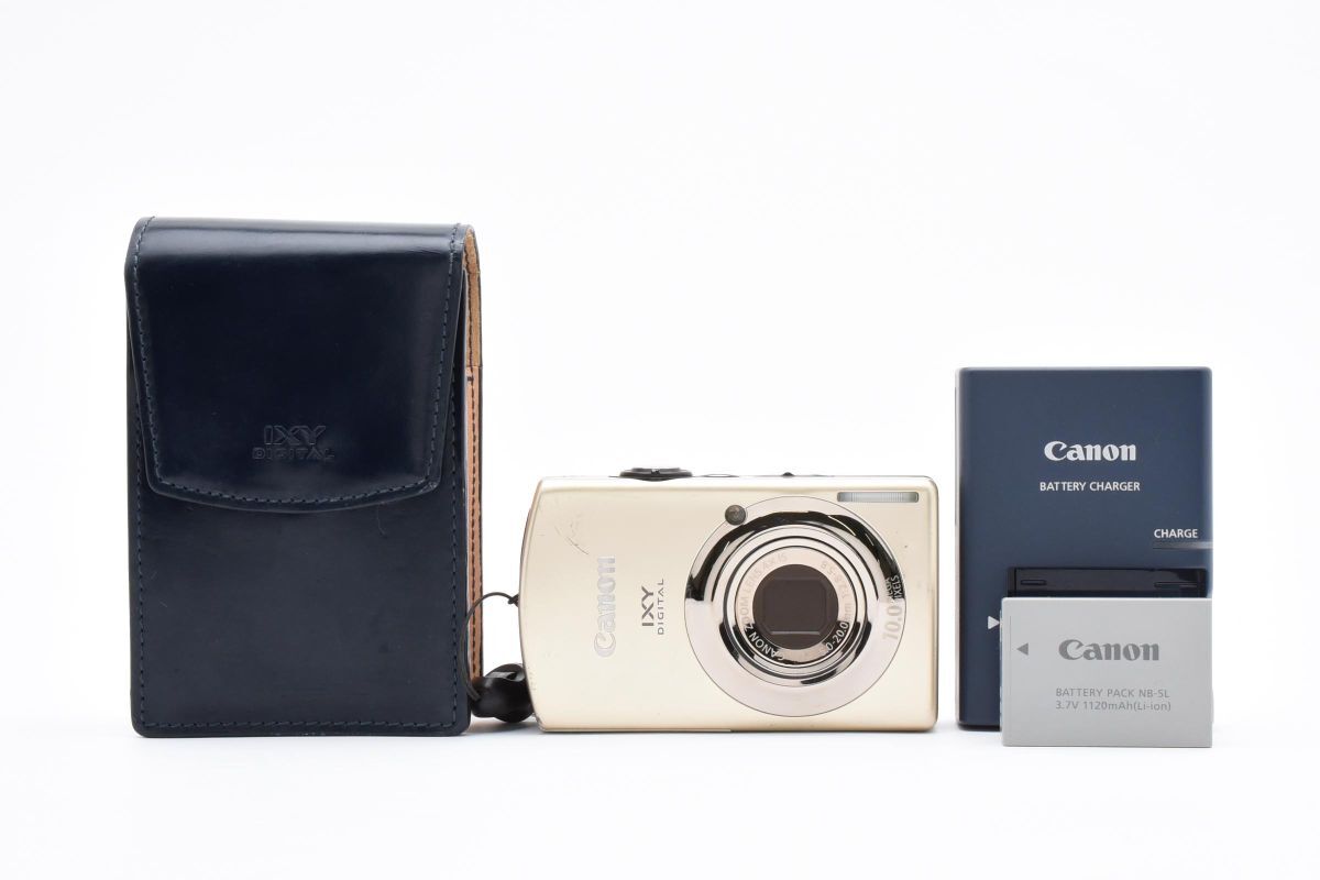 【光学極上品】Canon キャノン IXY DIGITAL 920IS PC1308 ゴールド コンパクトデジタルカメラ #3286 ...