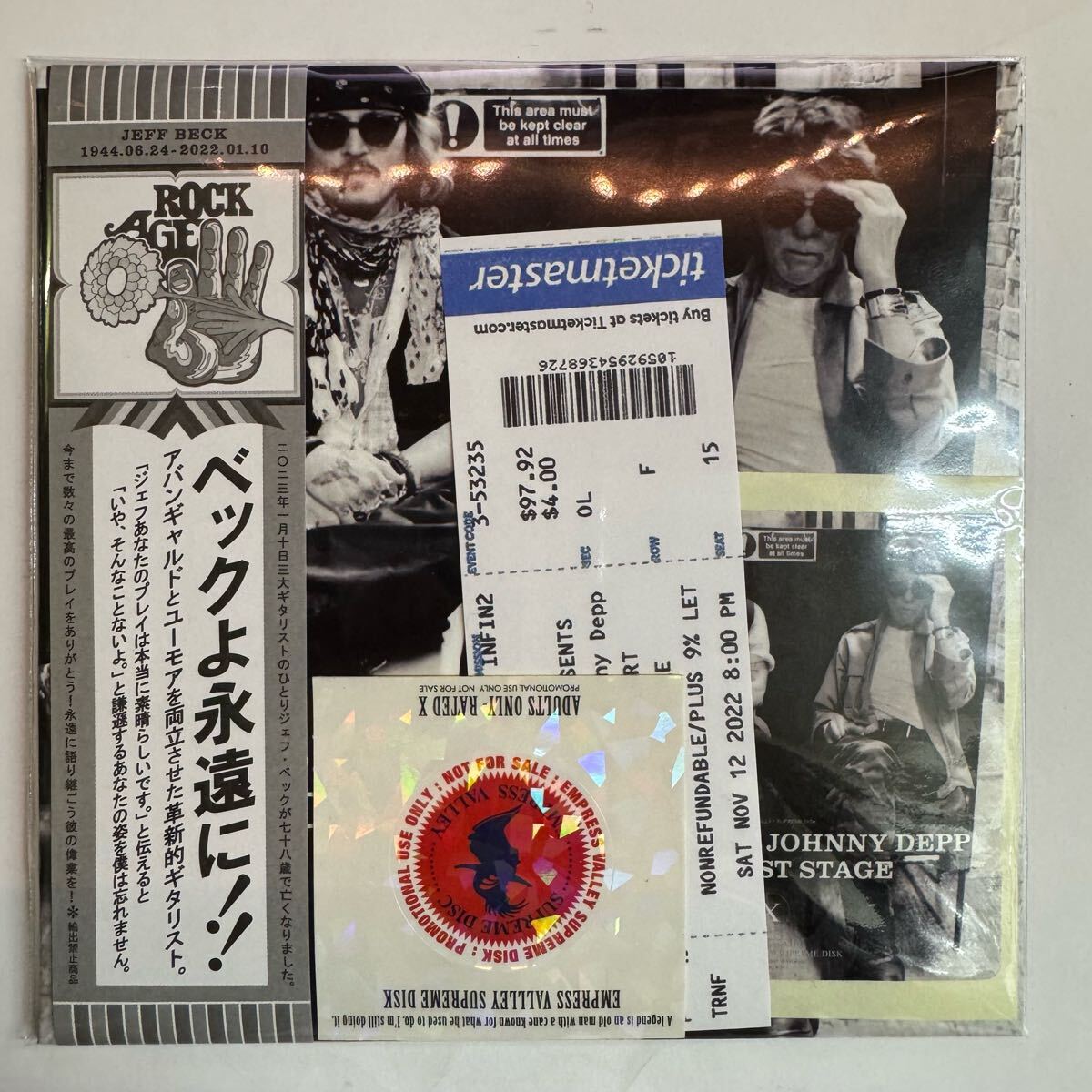 JEFF BECK : LAST STAGE「最期のステージ」 (2CD) 2022年11月12日ネバダ州レノ、グランド・シエラ・リゾートでのラストライヴ！追悼盤 /【Buyee】 Buyee ...