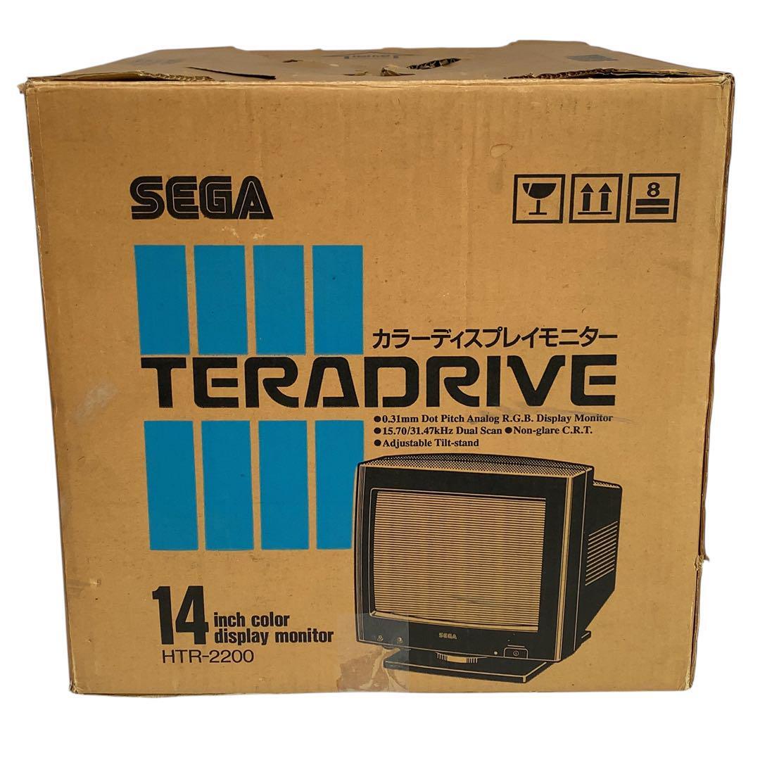 超希少 セガ テラドライブ HTR-2200 SEGA TERADRIVE TV 14インチ カラー ディスプレイ モニター /【Buyee ...