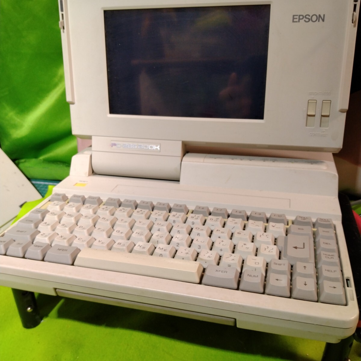EPSON PC-286book-std NEC PC-98note互換機 部品取り・ジャンク 通電します PC-9801 PC-286 PC ...