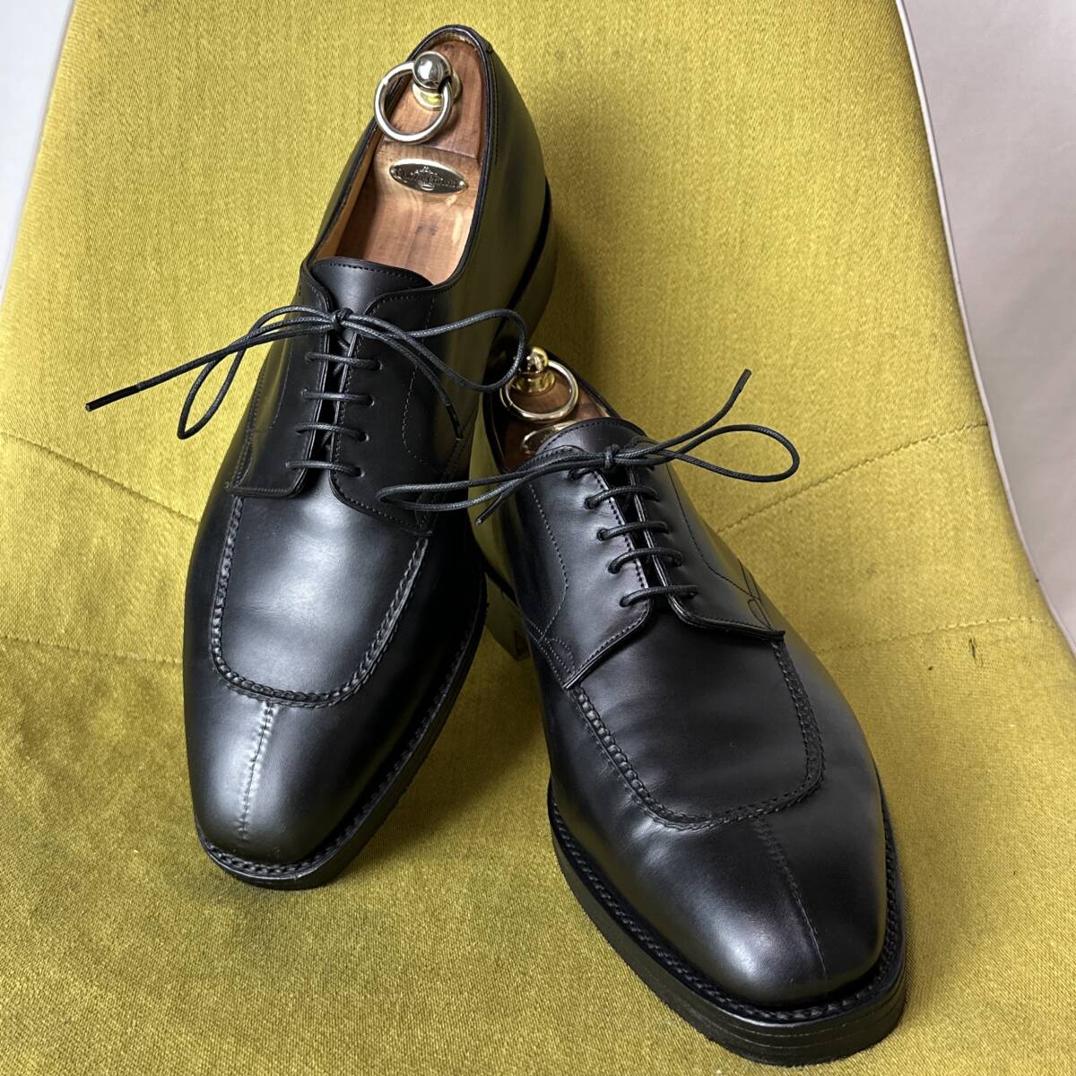 JOHN LOBB ジョンロブ BORDOR ボーダー スキンステッチUチップレザーシューズ 9E 8896 英国製 27.5 28.0相当 ビジネス ビンテージ /【Buyee】 Buyee ...