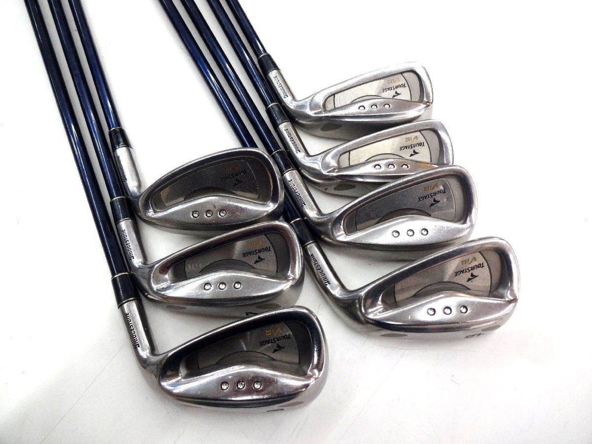1円～ ブリヂストン TOURSTAGE ツアーステージ TSI-50α フレックスR アイアン 7本セット （5-9I PW SW） ゴルフ ...