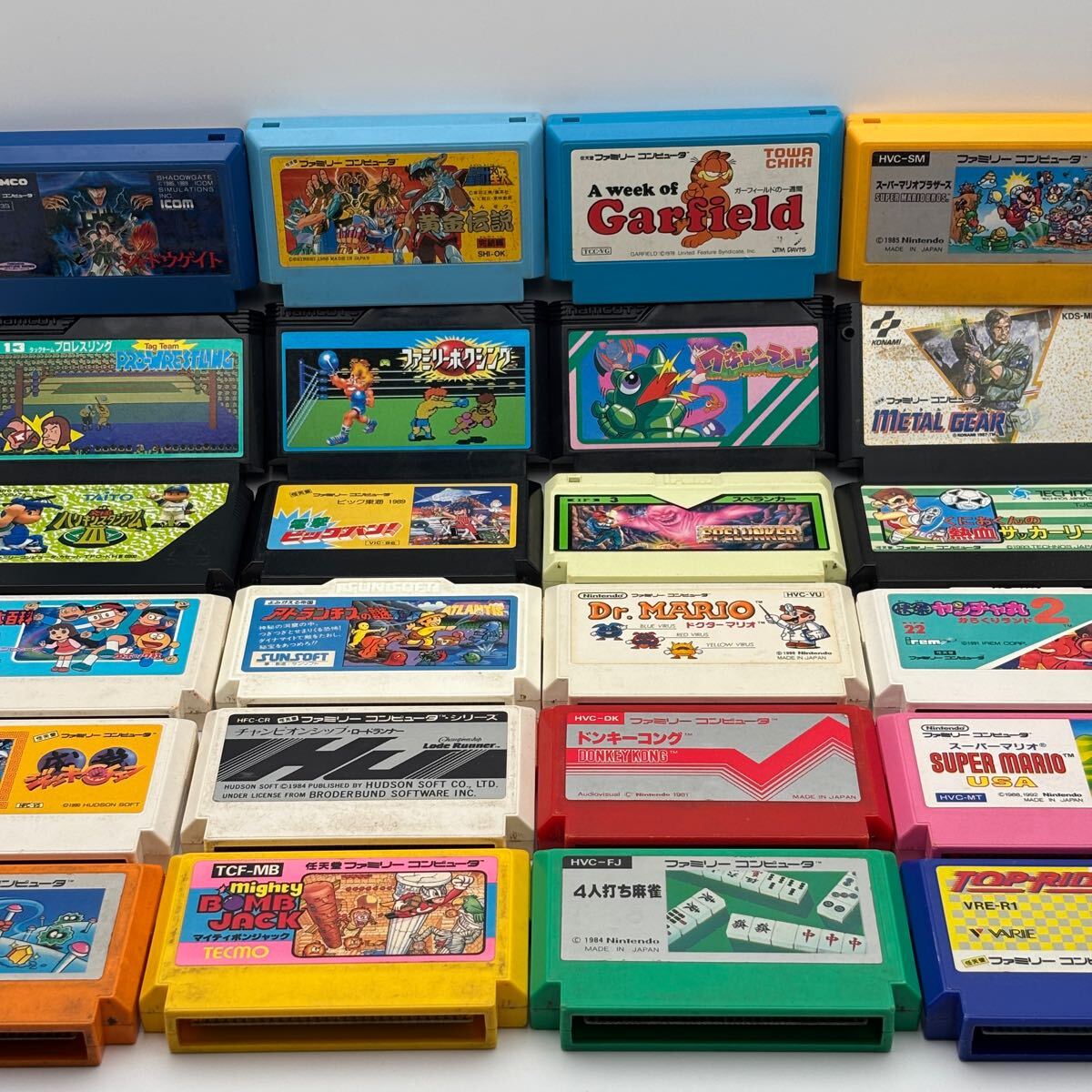∞ Nintendo ファミコン スーパーファミコン ソフトまとめ売り 計58本セット NEO FAMI 本体有 付属品写真参照 ドンキー ...