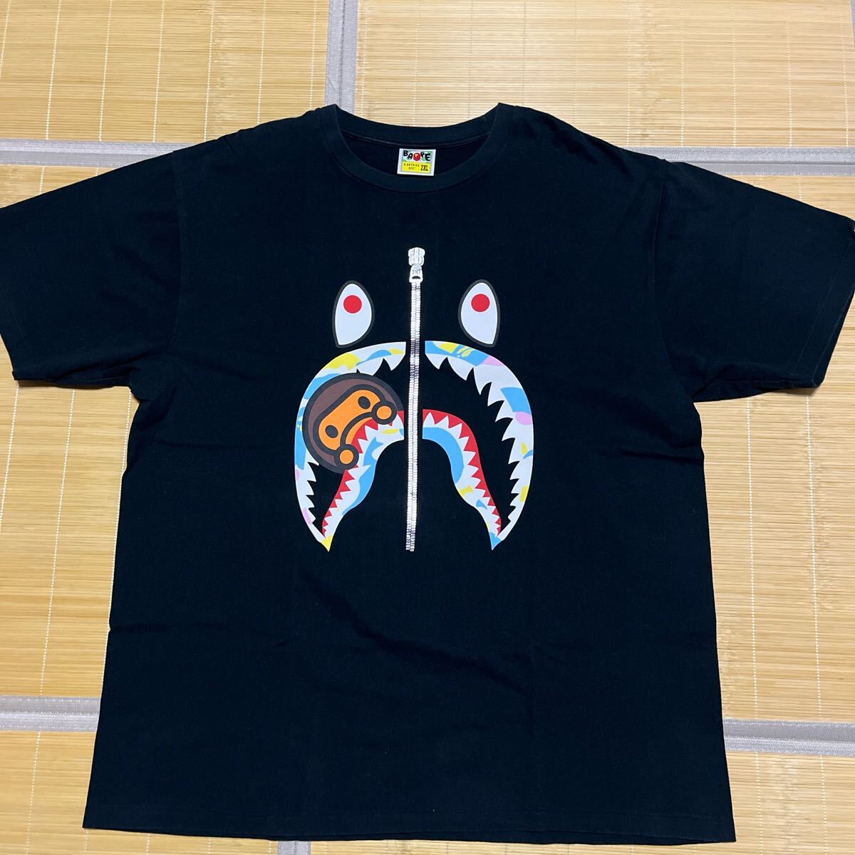 A BATHING APE BAPE KAWS キャンディー CAMO 迷彩 tシャツ 2XL BABY MILO ベビーマイロ SHARK シャーク /【Buyee】 Buyee ...