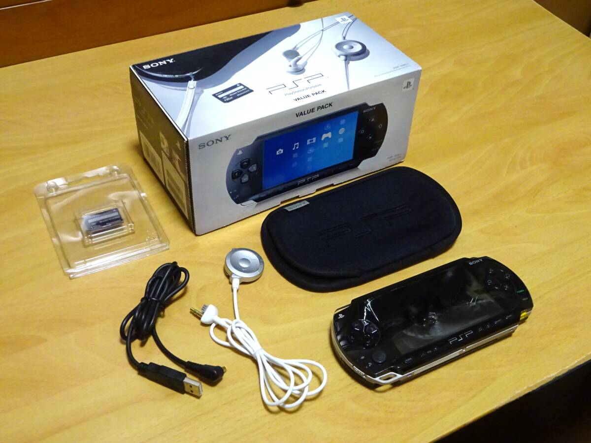 SONY PSP-1000 PlaystationPortable ソニー プレイステーションポータブル バリューパック VALUE PACK ...