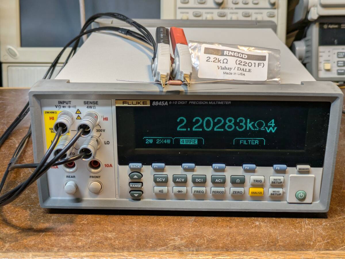 FLUKE ＜8845A＞ 6・1/2 桁 PRECISION MULTIMETER デジタル・マルチメータ /【Buyee】 Buyee ...