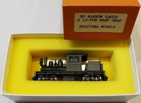 S544 鉄道模型【杉山模型 A 13トン シェイ HOナローゲージ 13t BABY SHAY／箱入り】蒸気機関車・SUGIYAMA MODEL /【Buyee】 Buyee ...