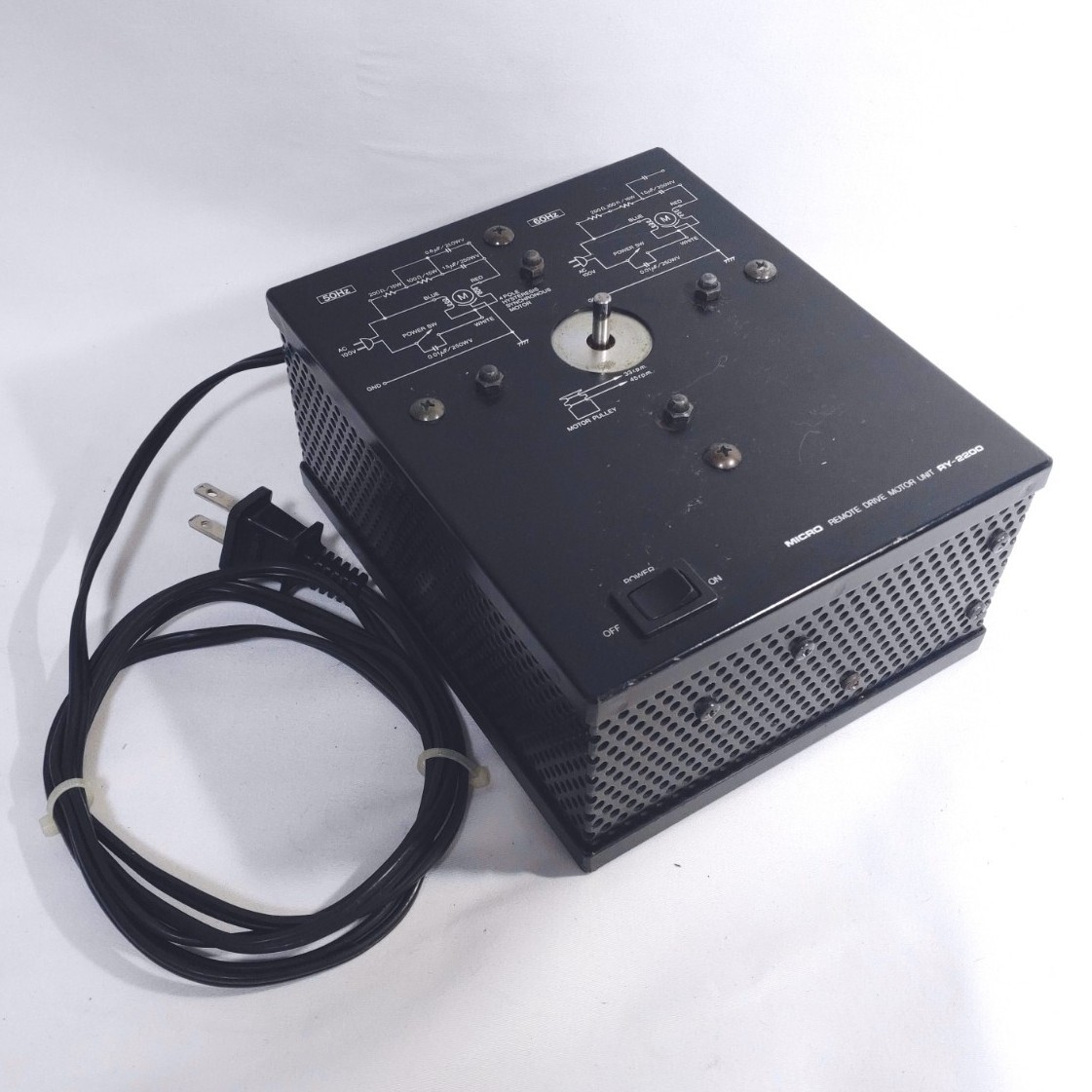 MICRO マイクロ ターンテーブル用モーターユニット REMOTE DRIVE MOTOR UNIT RY-2200 /【Buyee ...