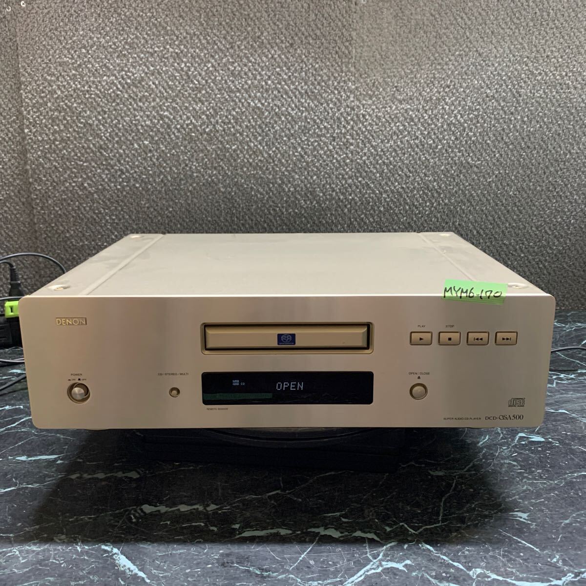 MYM6-170 激安 DENON DCD-SA500 SUPER AUDIO CD PLAYER 通電、電源オン、オフOK 中古現状品 ※3回再出品で処分 /【Buyee】 Buyee ...