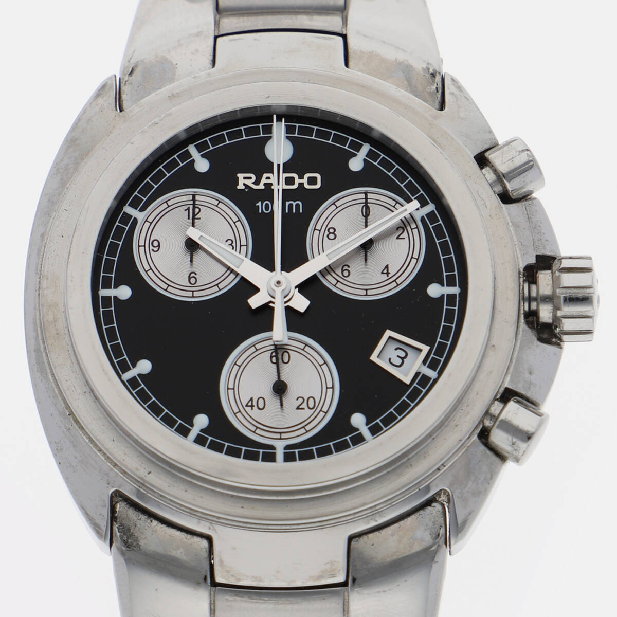 RADO ラドー R12638163 オリジナルコレクション ブラックダイヤル SS クオーツ メンズ【130764】 /【Buyee ...