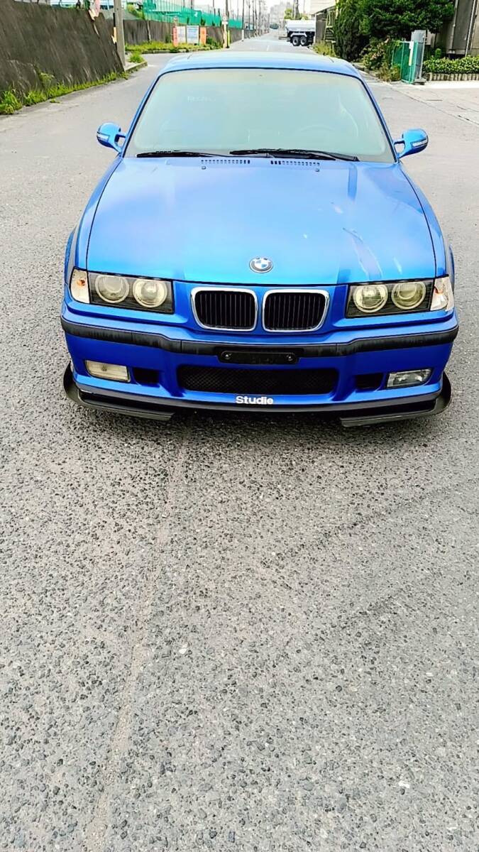 BMW M3 E36型 後期？ SMG 平成10年式 8万キロ M3C エストリールブルー オートマチック 実働車 318 320 330 ...