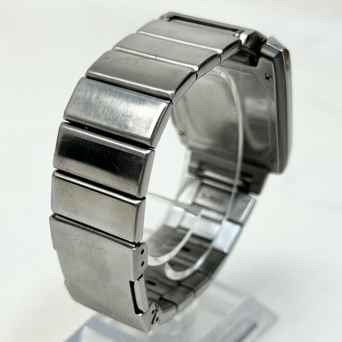 【魅惑の逸品】 実働 CASIO I-RANGE IRW-100 カシオ スクエア ウェーブセプター タフソーラー デジタル メンズ 腕時計 ...