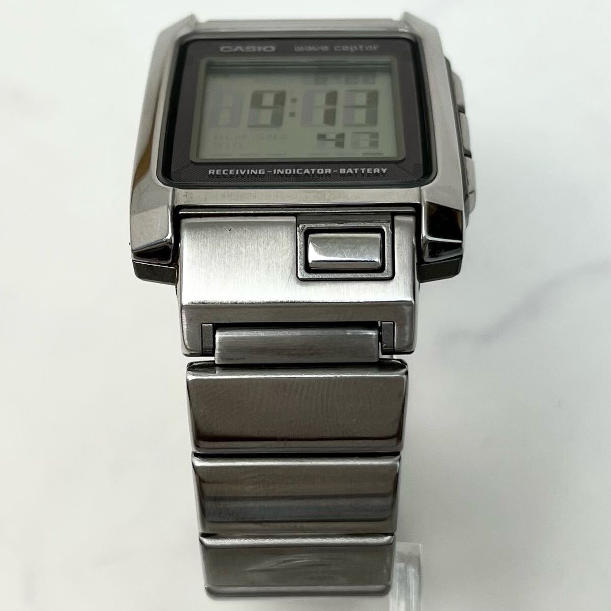 【魅惑の逸品】 実働 CASIO I-RANGE IRW-100 カシオ スクエア ウェーブセプター タフソーラー デジタル メンズ 腕時計 ...