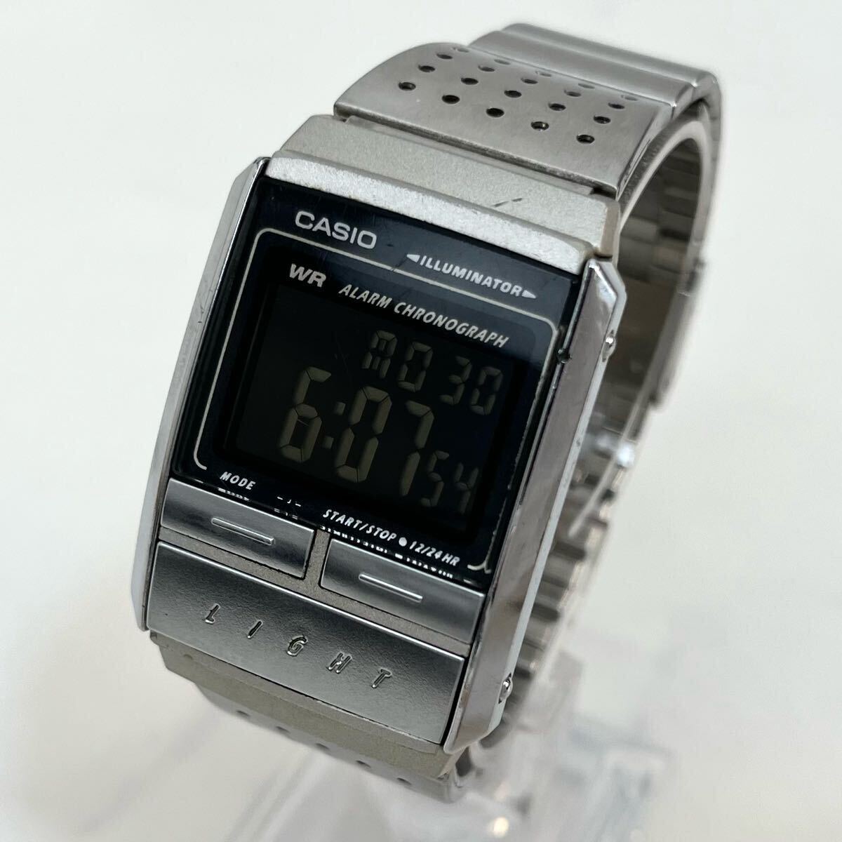 【実働】 CASIO A200 WR カシオ スクエア デジタル クォーツ イルミネーター フューチャリスト 希少 腕時計 ウォッチ 稼動品 ...